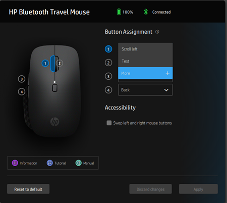 HP 電腦 - 設定 HP Bluetooth 旅行用滑鼠 (Windows 11、10) | HP® 支援