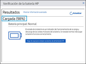 Notebooks HP: prueba y calibración de la batería (Windows) | Soporte HP®
