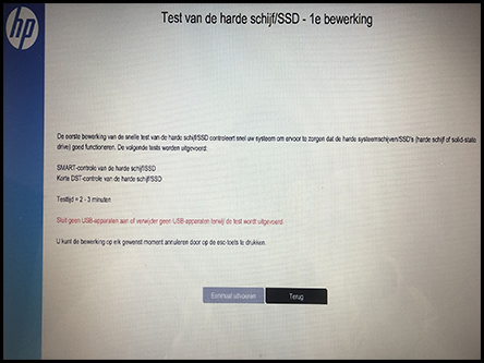 HP-pc's - SMART-vasteschijffout 301, 302, 309, 30A, 30B, 30C, 3F1, 3F2 ...