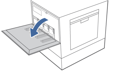 HP Color LaserJet Enterprise X57945, X654, X677 - Replace the toner ...