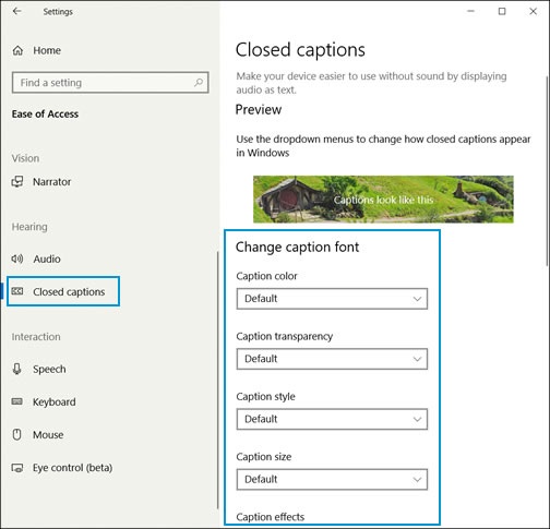 HP PCs - Accessibility options (Windows 10) | HP® Customer Support