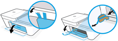 HP DeskJet Plus 4100 printers - First time printer setup | HP® Customer ...