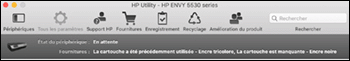 Utilisation de l'utilitaire HP Utility avec une imprimante HP (macOS ...