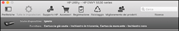 Utilizzo di HP Utility con una stampante HP (macOS) | Assistenza HP®