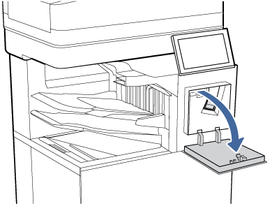HP Color LaserJet Enterprise MFP 5800, 6800, 6801, X57945, X677 - 스테이플 ...