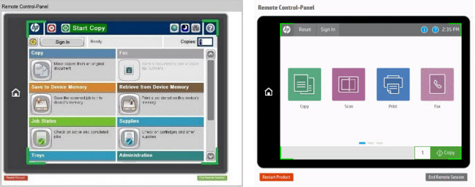 HP LaserJet Enterprise, HP PageWide Enterprise - Use the HP Remote ...