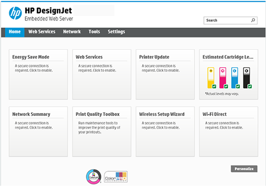 General Print Settings - HP DesignJet T200/T600 and Studio Printer ...