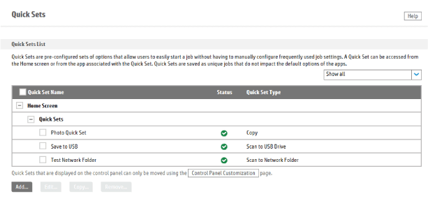 HP LaserJet Enterprise, HP PageWide Enterprise - Customize printer job ...