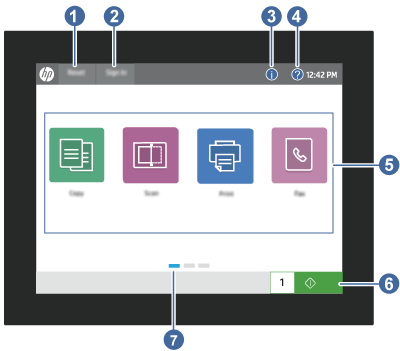HP Color LaserJet Enterprise MFP X677 - Printer views | HP® Support