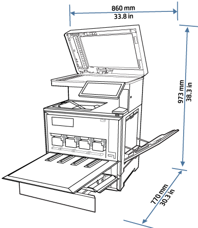 HP Color LaserJet Enterprise MFP X57945 - Setting up the printer ...