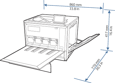 HP Color LaserJet Enterprise X557, X55745 - Setting up the printer ...