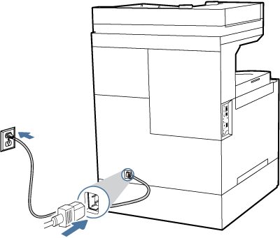 Impresora multifunción HP Color LaserJet Enterprise X677: configuración ...