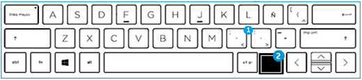 Notebooks HP ENVY e Spectre - Usando símbolos e funções no novo layout ...