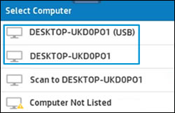 Scan from the control panel on HP ENVY Inspire, OfficeJet Pro printers ...