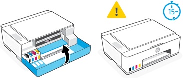HP Smart Tank 520, 540 Printers - First time printer setup | HP® Support