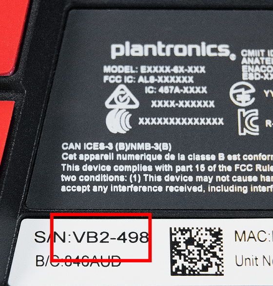 Find serial numbers for Poly products | HP® Support