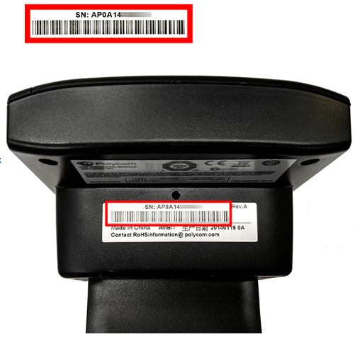 Find serial numbers for Poly products | HP® Support