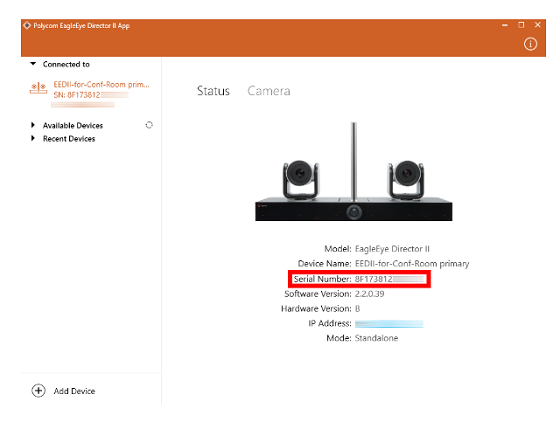 查找 Poly 博诣产品的序列号 | HP® 支持