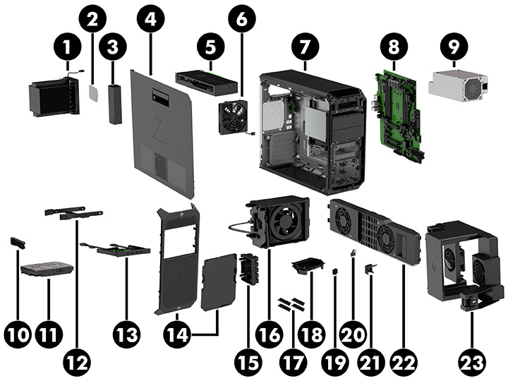 Illustrated parts catalog | Soporte HP®