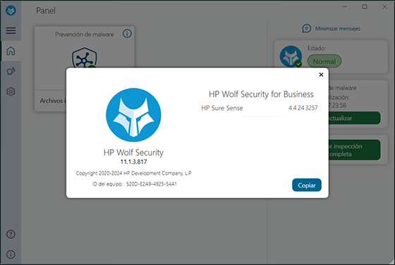 PC de uso empresarial HP - Actualización de HP Wolf Security | Soporte HP®