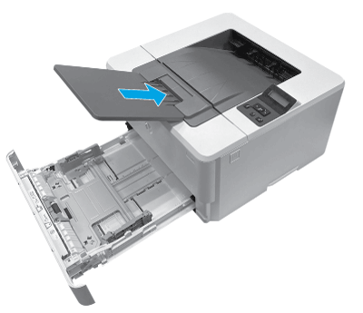 HP LaserJet Pro 4001-4004 - Install the tray extension kit | HP® Support
