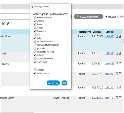 HP PCs – Verwenden von HP Image Assistant | HP® Support
