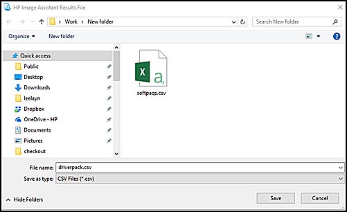 HP pc's - Het gebruik van HP Image Assistant | HP® ondersteuning