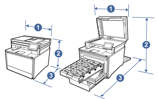 HP Color LaserJet Pro 4301、4302、4303 多功能一体机 - 打印机规格（dw、fdn 和 fdw 型号 ...