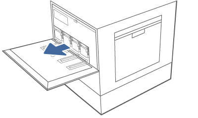 HP Color LaserJet X557, X57945 - 분리 및 교체: 이미지 드럼 | HP® 고객 지원
