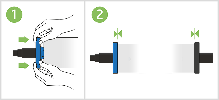 Load a Roll - HP DesignJet T730/T830 MFP | HP® Support