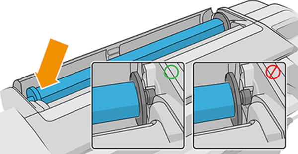 Load a Roll | HP® Customer Support