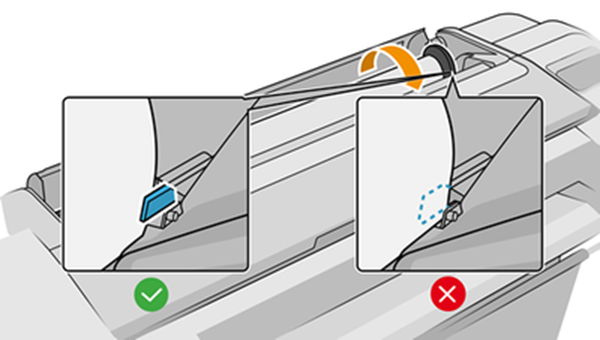 Load a Roll | HP® Customer Support