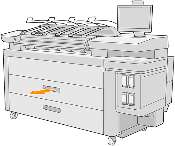 Load a Roll | HP® Customer Support