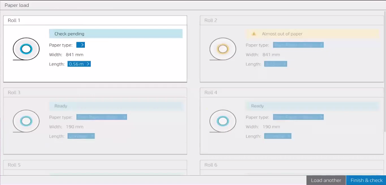 Load a Roll | HP® Customer Support