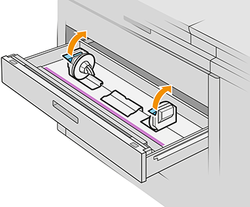 Load a Roll | HP® Customer Support