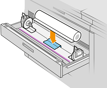 Load a Roll | HP® Customer Support