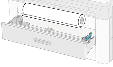Load a Roll - HP DesignJet XL3600 | HP® Support