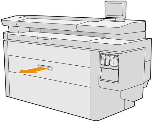 Load a Roll | HP® Customer Support