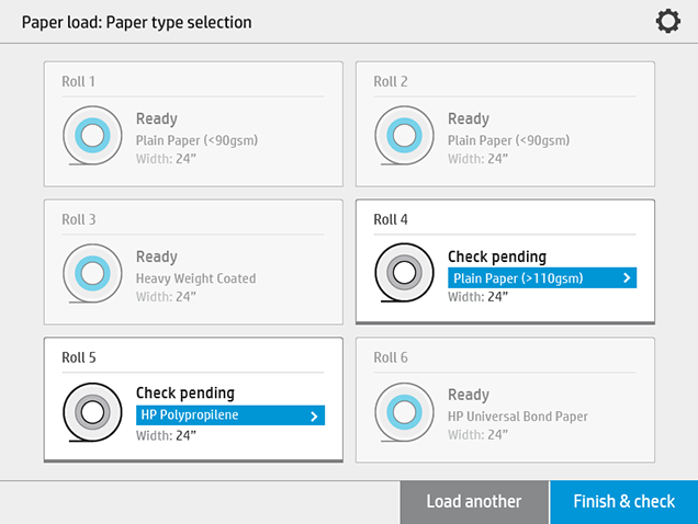 Load a Roll | HP® Customer Support