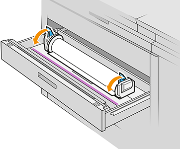 Load a Roll | HP® Customer Support