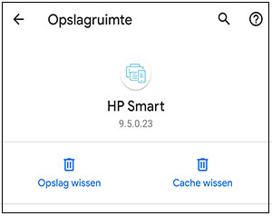 HP printers - 'Functie niet beschikbaar' wordt weergegeven in HP Smart ...