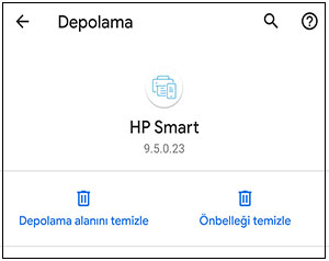 HP yazıcılar - HP Smart (Android) yazılımında "Özellik Kullanılamıyor ...