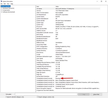 HP 商用电脑 -“基于虚拟化的 BIOS 安全性”和 SCE 或 SAE 的 HP Wolf Security 兼容性问题 | HP® 支持