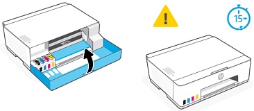 HP Smart Tank 210 Printers - First time printer setup | HP® Customer ...