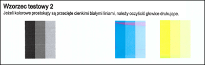 Nieprawidłowe lub pomieszane kolory na wydrukach drukowanych przy ...