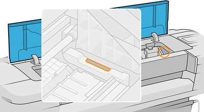 Clean the printhead drop detector | HP® Customer Support