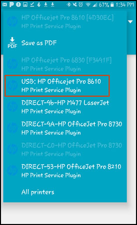Принтеры HP – Печать с помощью кабеля USB OTG (Android) | Служба ...