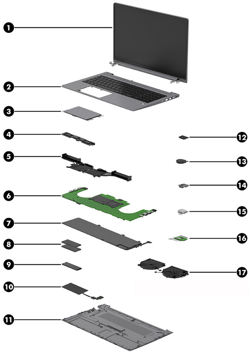 Illustrated parts catalog | HP® Support