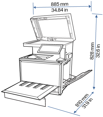HP Color LaserJet Enterprise MFP X58045: Configuración de la impresora ...