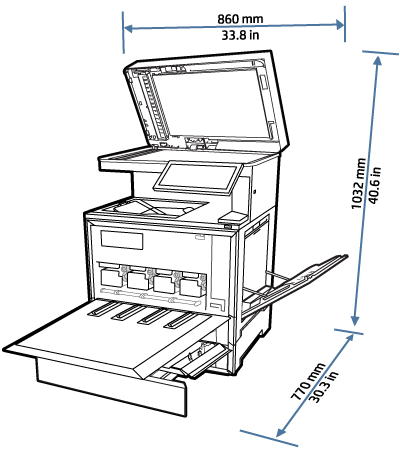 HP LaserJet Enterprise MFP X677 - Configurazione della stampante ...